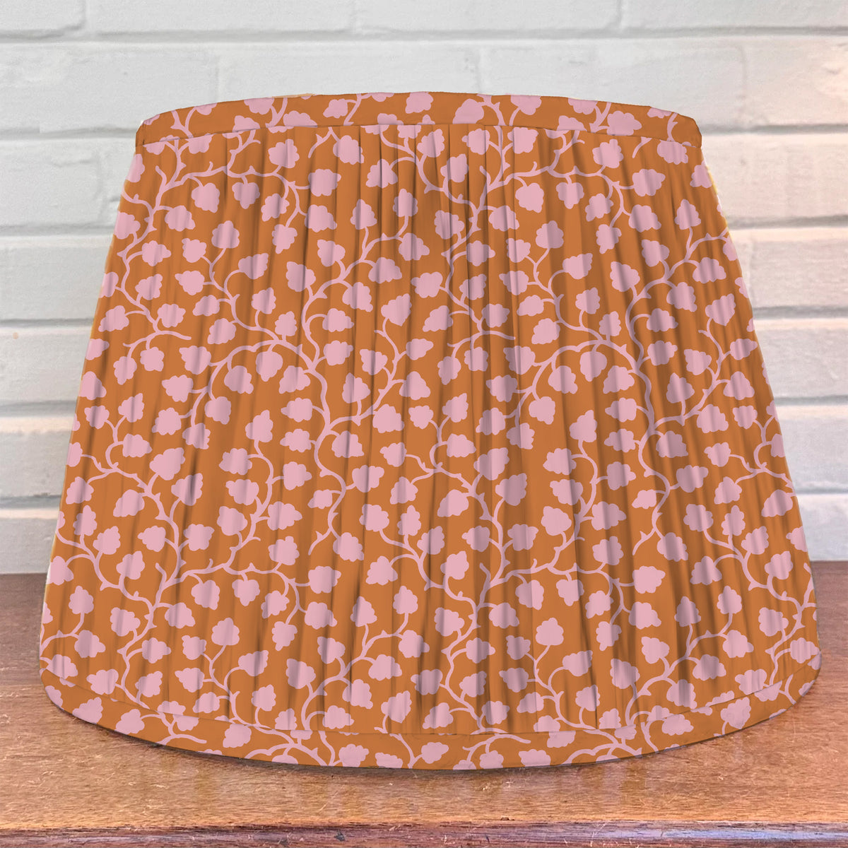 Audrey in Tangerine & Sunset Lampshade – Wheaton Whaley Home