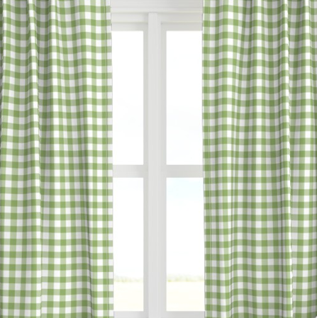 Iva in Moss Drapery Panel – Wheaton Whaley Home