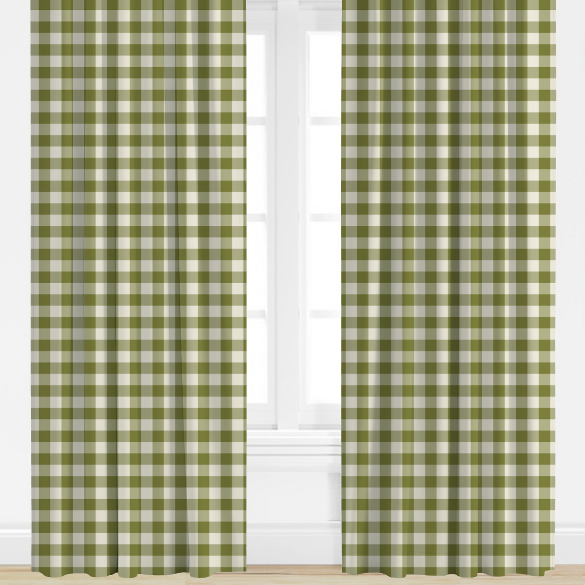 Iva in Olive Drapery Panel – Wheaton Whaley Home