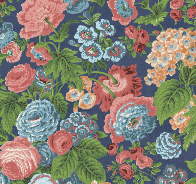 Martha - Fabric by the Yard - Any Colorway – Wheaton Whaley Home