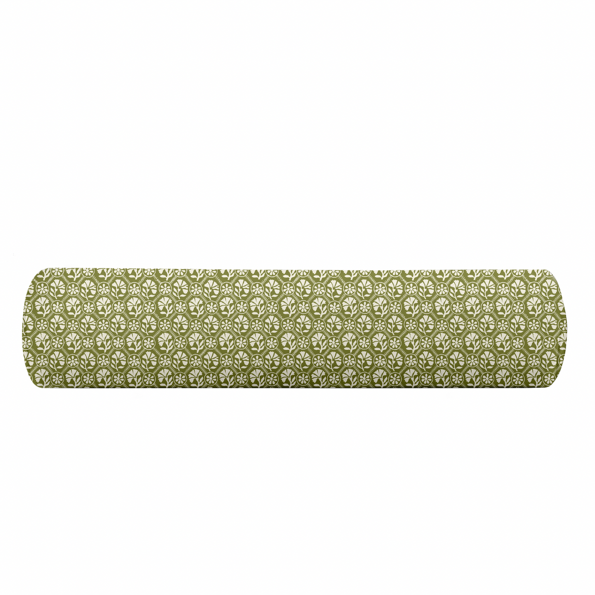 Sophie in Olive Reverse Bolster Pillow Cover – Wheaton Whaley Home