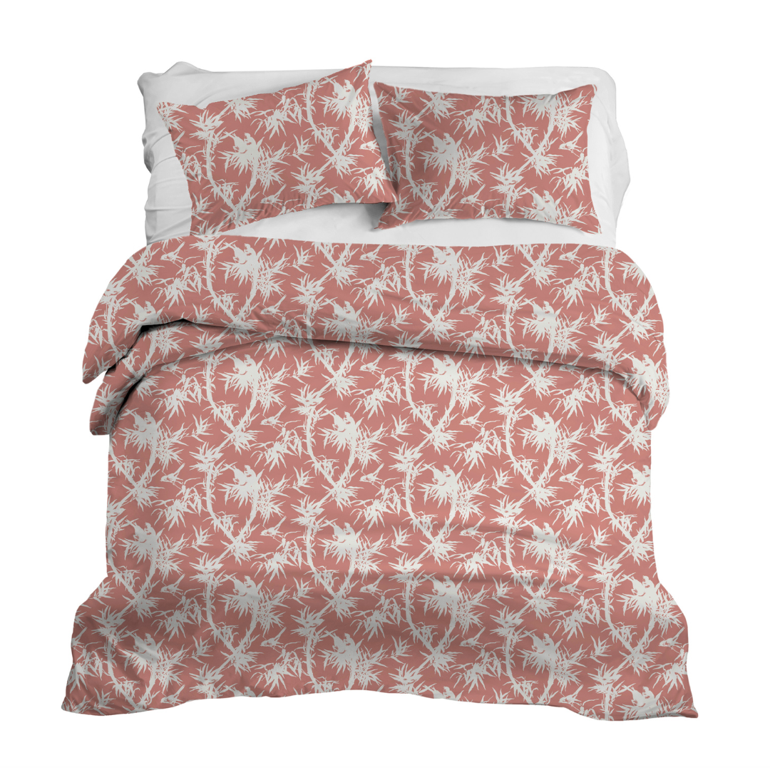 Louise in Coral Duvet Cover – Wheaton Whaley Home